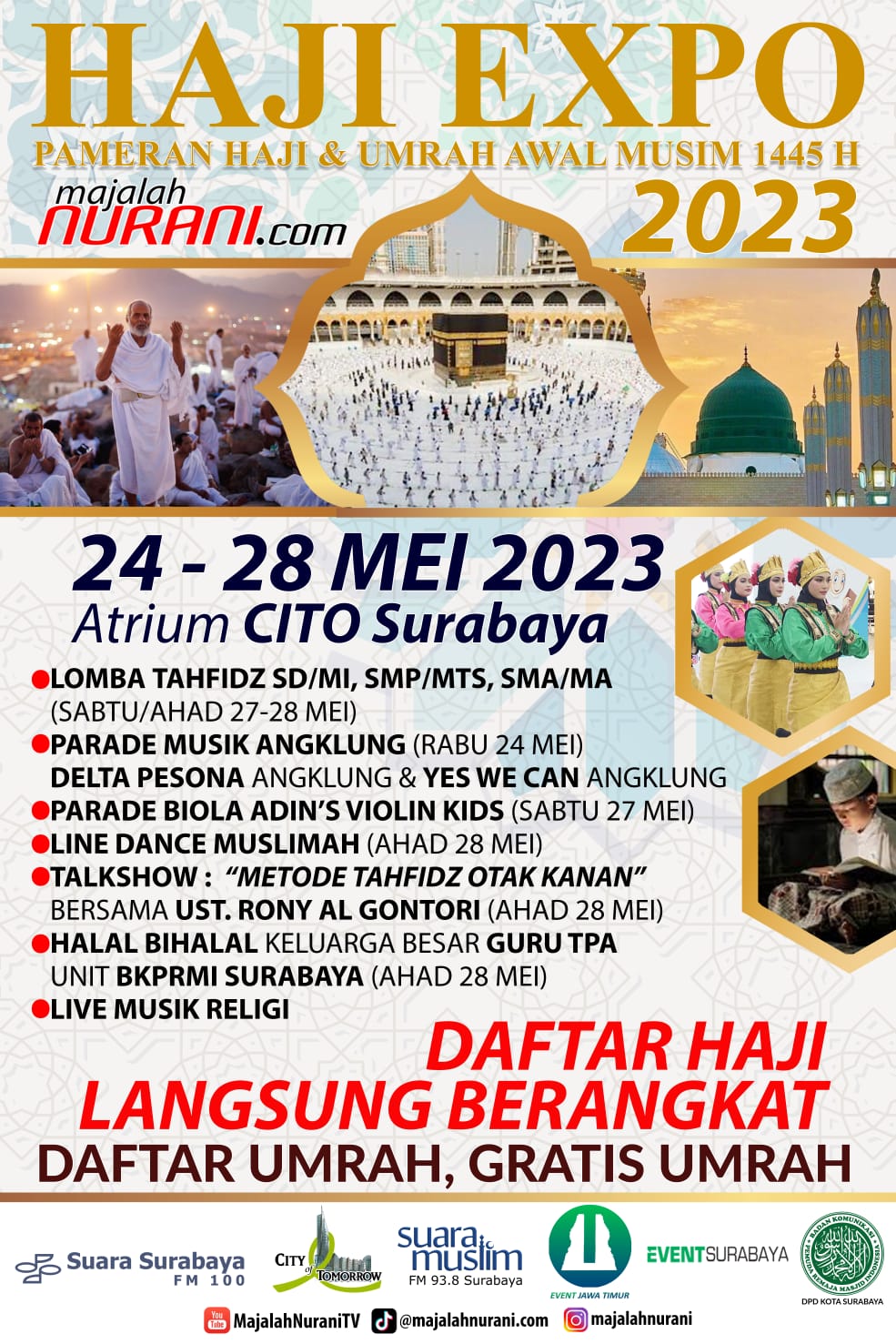 Puluhan Travel Umrah Terbaik Nasional Ikuti Haji Expo 2023, Ini ...